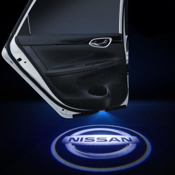 Car Audio, Video & GPS | 4 Nissan Car Door Led Projector Projection Led ...
